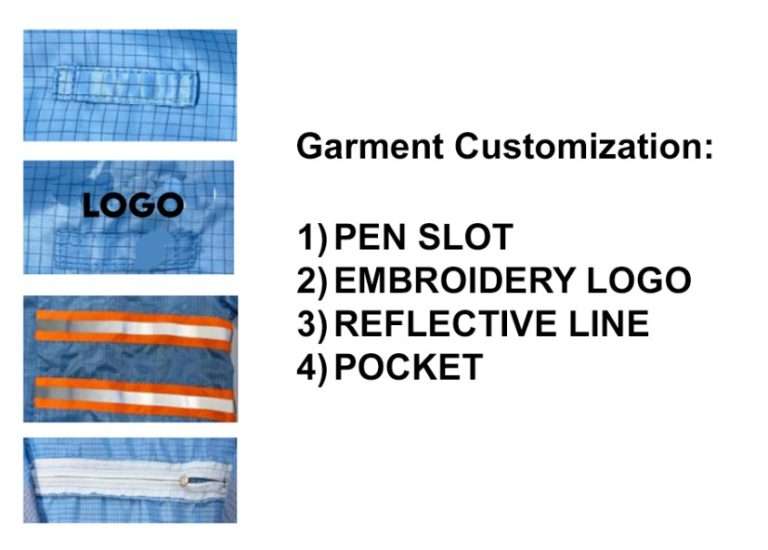 ESD Jacket Penang Malaysia Supplier Manufacturer